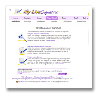 Reentry 7 Web Log: MY LIVE SIGNATURE / TANDATANGAN ONLINE